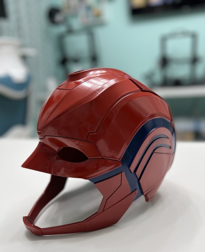 Captain Marvel Helmet – Perfuzion